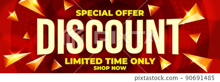 Price discount special offer advertisement... - Stock Illustration ...