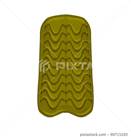 pilates camp mat cartoon vector illustration - Stock Illustration ...