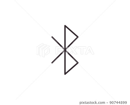 Bluetooth, connection icon. Vector illustration. - Stock Illustration ...