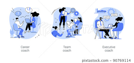 Business coaching isolated cartoon vector...-插圖素材 [90769114] - PIXTA圖庫
