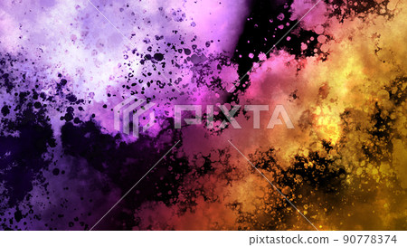 Spooky background in Halloween colors 2 - Stock Illustration [90778374 ...