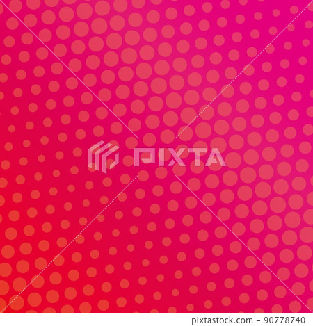 Dot gradation pink - Stock Illustration [90778740] - PIXTA