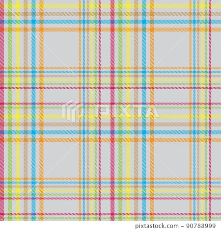 Rainbow Plaid, checkered, tartan seamless... - Stock Illustration ...