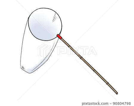 Insect catching net (wooden) - Stock Illustration [90804798] - PIXTA