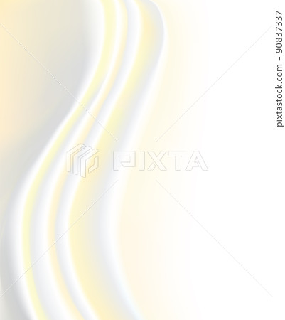 Vector drawing light wavy pattern - Stock Illustration [90837337] - PIXTA