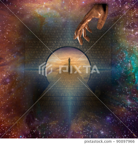 Way to Eternity - Stock Illustration [90897966] - PIXTA