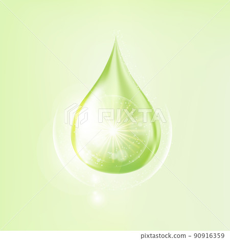 Realistic vector of Serum drop for beauty and... - Stock Illustration ...