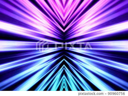 Colorful ray abstract background - Stock Illustration [90960756] - PIXTA