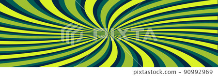 Radial multicolored rays, panoramic pattern... - Stock Illustration ...