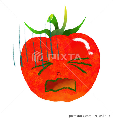 Tomatoes I hate - Stock Illustration [91051403] - PIXTA