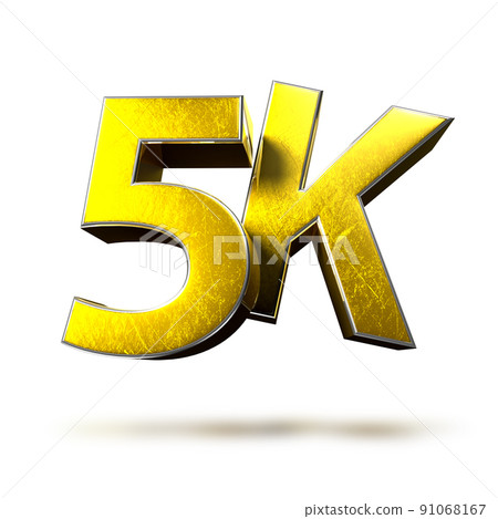 5K Gold. - Stock Illustration [91068167] - PIXTA