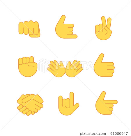 Apple Emoji Hands