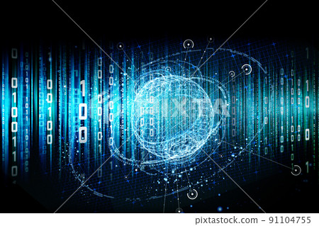 Digital 01 - Stock Illustration [91104755] - PIXTA
