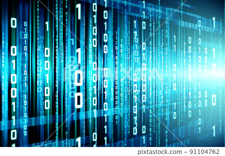 Digital 01 - Stock Illustration [91104762] - PIXTA