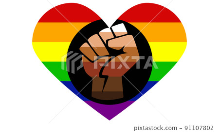 QTPOC, QPOC lgbt flag. for people who are... - Stock Illustration ...