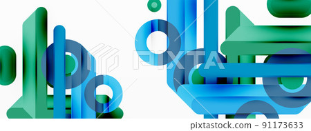 Vector abstract background design - Stock Illustration [91173633] - PIXTA