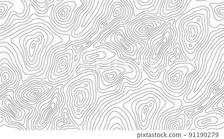 Vector Mountain Trail Map