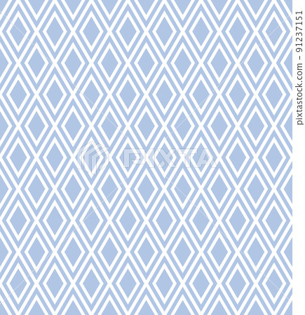 Seamless geometric diamonds pattern. Blue and... - Stock Illustration ...