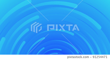 Trendy abstract blue gradient horizontal... - Stock Illustration ...