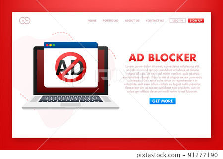 No ads for promotion design. Vector logo.... - Stock Illustration ...