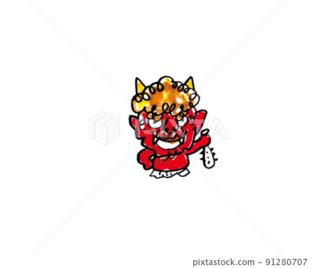 Red gob - Stock Illustration [91280707] - PIXTA