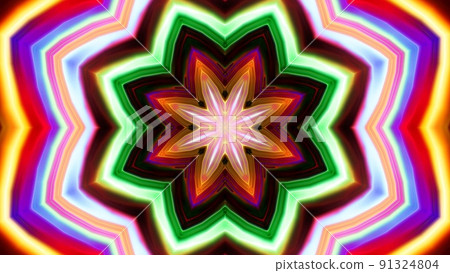 Colorful abstract Flower Light Background - Stock Illustration ...