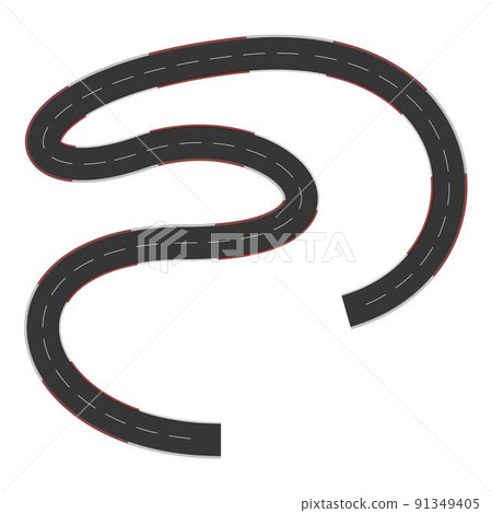 Racetrack icon cartoon vector. Car race.... - Stock Illustration ...