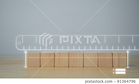 Measurement concept. This image shows how to... - Stock Illustration ...