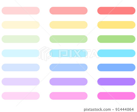 Simple title background material set material - Stock Illustration ...