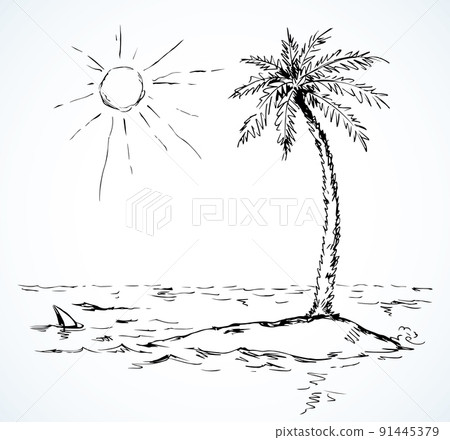 Desert Island Drawing