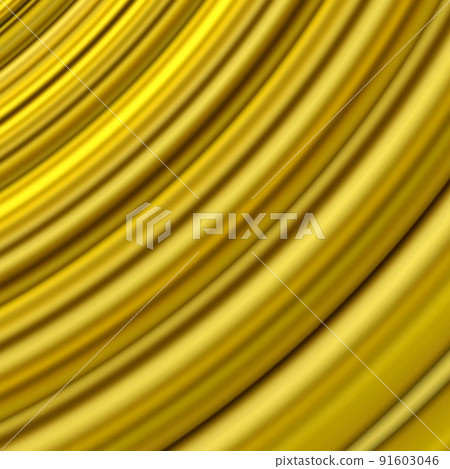 Gold gold GOLD material decoration parts - Stock Illustration [91603046 ...