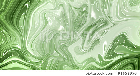 Transparent Green creativity, modern art. Ink... - Stock Illustration ...