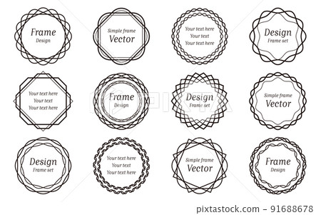 Free Simple Frame Vector