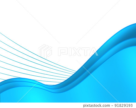 Blue abstract background with margins - Stock Illustration [91829193 ...