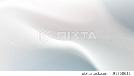 Abstract white wavy smooth and clean...-插圖素材 [91868611] - PIXTA圖庫