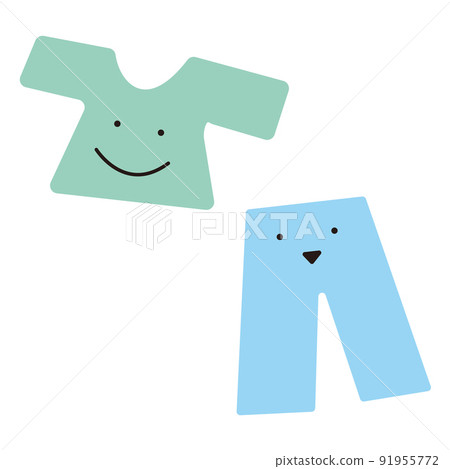 Illustration of simple clothes - Stock Illustration [91955772] - PIXTA