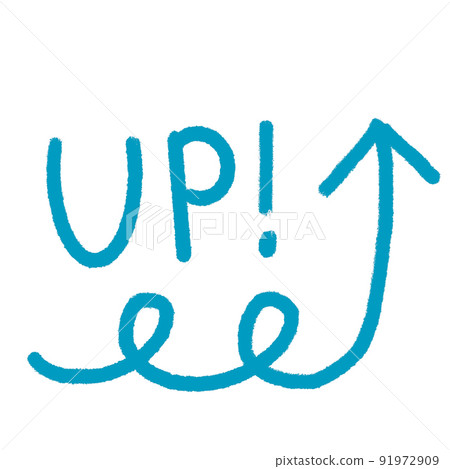 Arrow up rise - Stock Illustration [91972909] - PIXTA