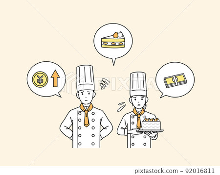 Deficit price increase, price increase,... - Stock Illustration ...