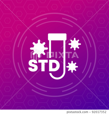 STD test icon for web - Stock Illustration [92017352] - PIXTA