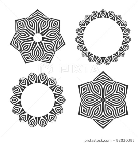 Decorative Elements for Design. Circle... - Stock Illustration ...