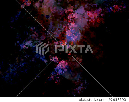 Red fantastic watercolor texture background - Stock Illustration ...