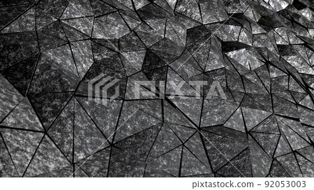 Realistic abstract 3D illustration of the stone... - Stock Illustration ...