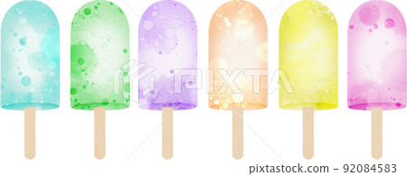 Illustration of ice lolly - Stock Illustration [92084583] - PIXTA