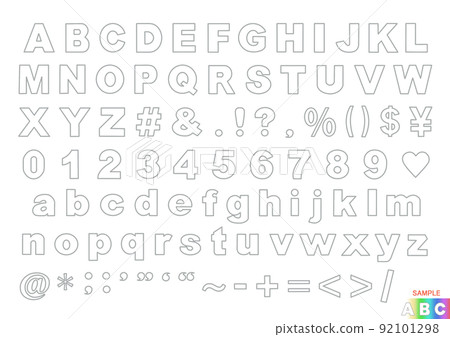 Transparent back alphabet white characters with... - Stock Illustration ...