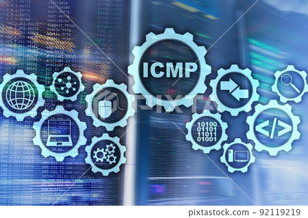 ICMP. Internet Control Message Protocol.... - Stock Illustration ...