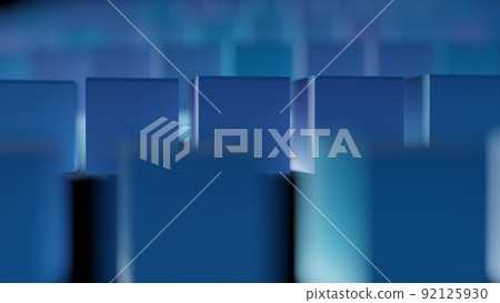 CG block spirally arranged rectangles - Stock Illustration [92125930 ...