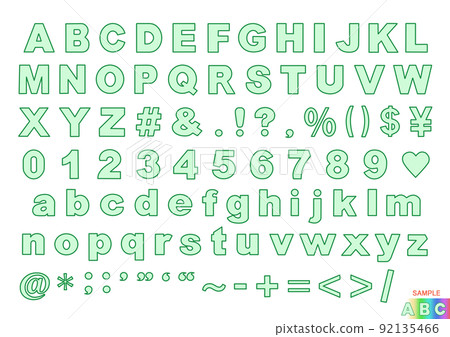 Transparent background pastel alphabet sample... - Stock Illustration ...