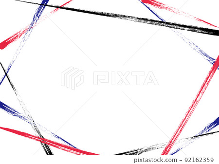 Blurred line abstract background / frame - Stock Illustration [92162359 ...