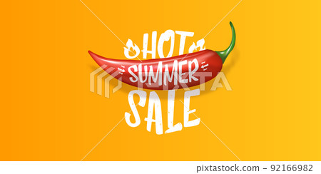 Big Hot summer sale horizontal banner with red... - Stock Illustration ...