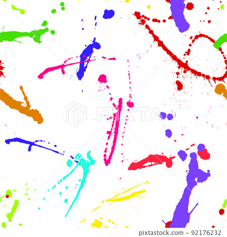 Pattern Pattern Vivid Paint Full Screen Splash... - Stock Illustration ...